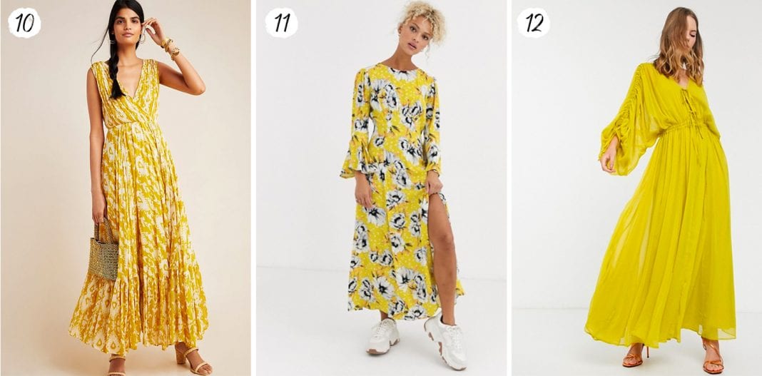 The Best 31 Yellow Dresses to Wear This Summer • ADARAS Blogazine